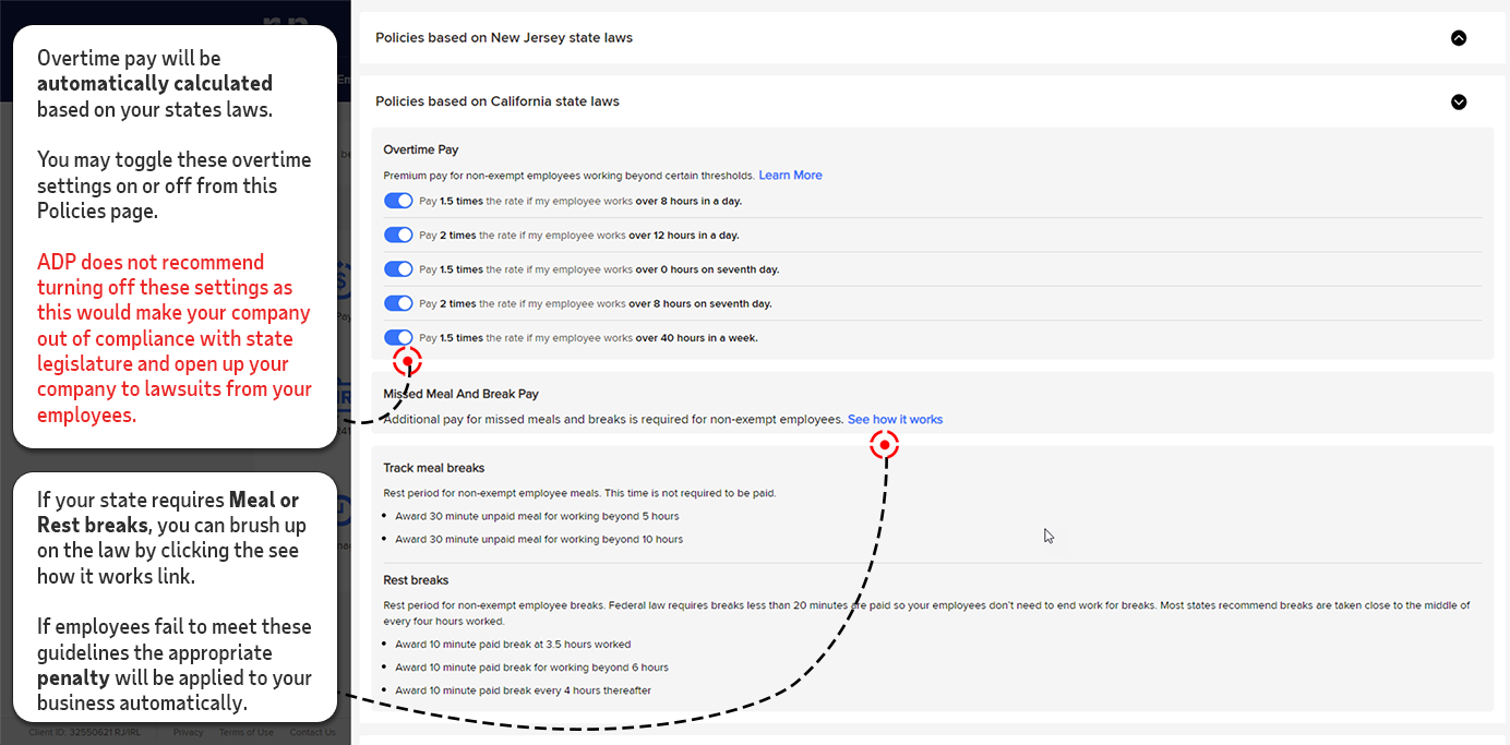 ADP Timekeeping Setup